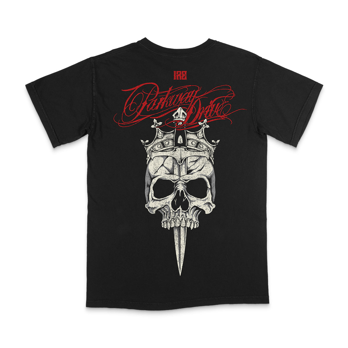 Official Parkway Drive Merch - IRE Skull T-Shirt – Flagship Apparel LLC