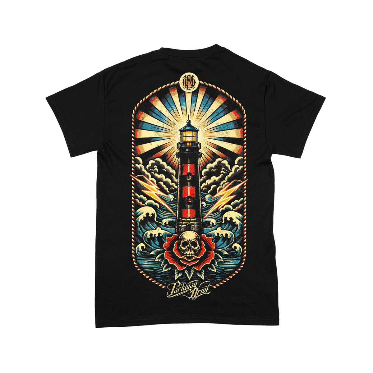 Official Parkway Drive Merch - Lighthouse T-Shirt – Flagship Apparel LLC